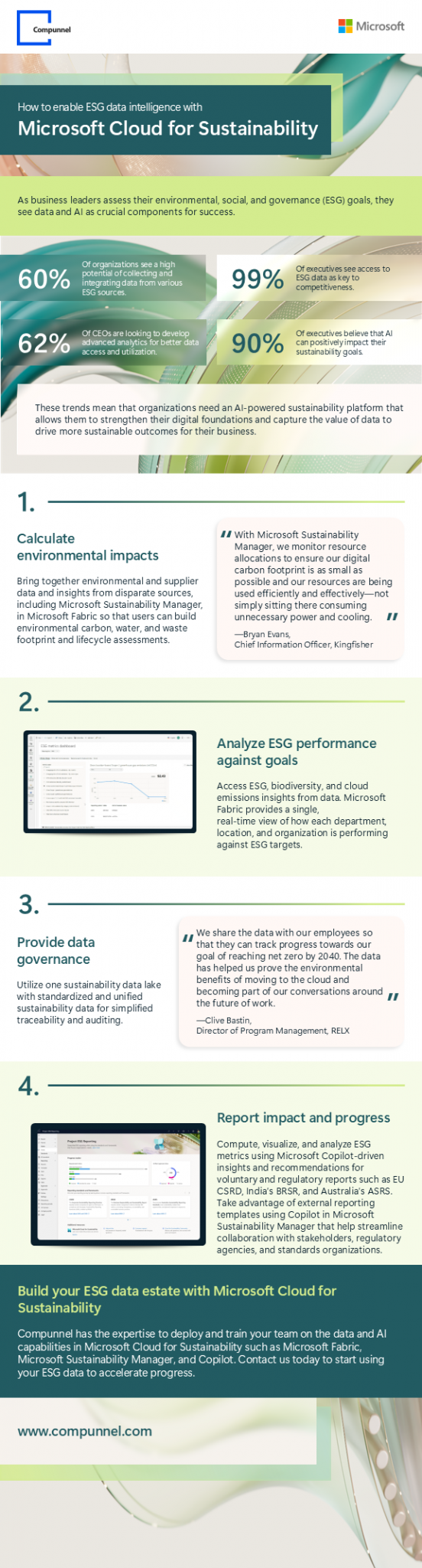 Build ESG Data Intelligence with Microsoft Cloud for Sustainability